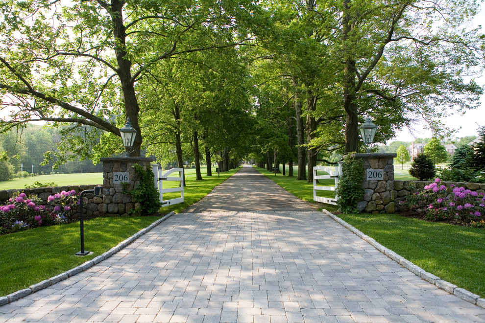 Driveways and Courtyards - Traditional - Landscape - Boston - by The ...