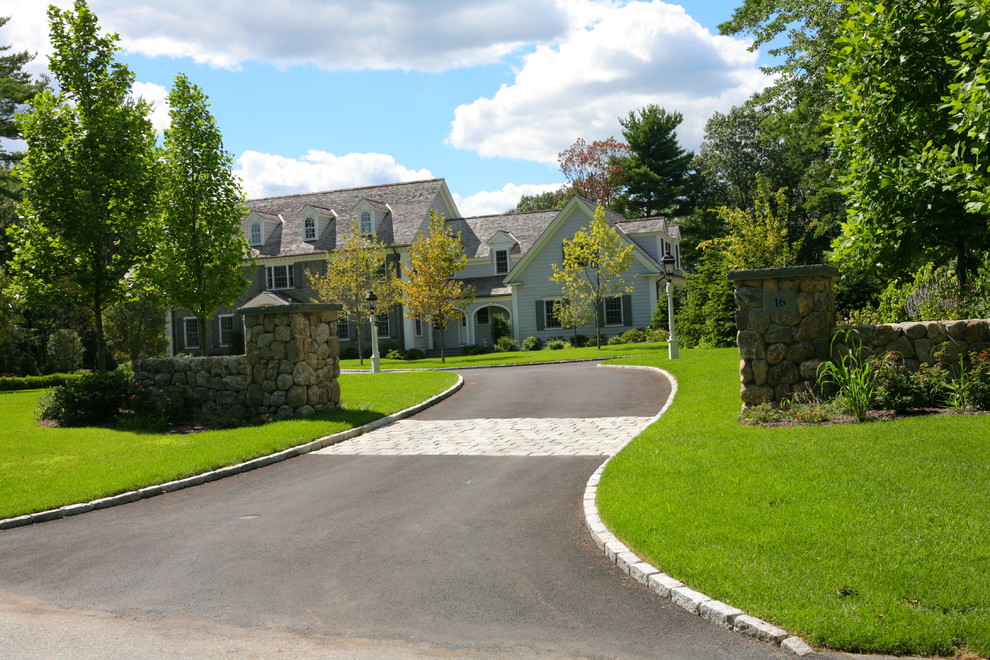 Driveways and Courtyards - Traditional - Landscape - Boston - by The ...