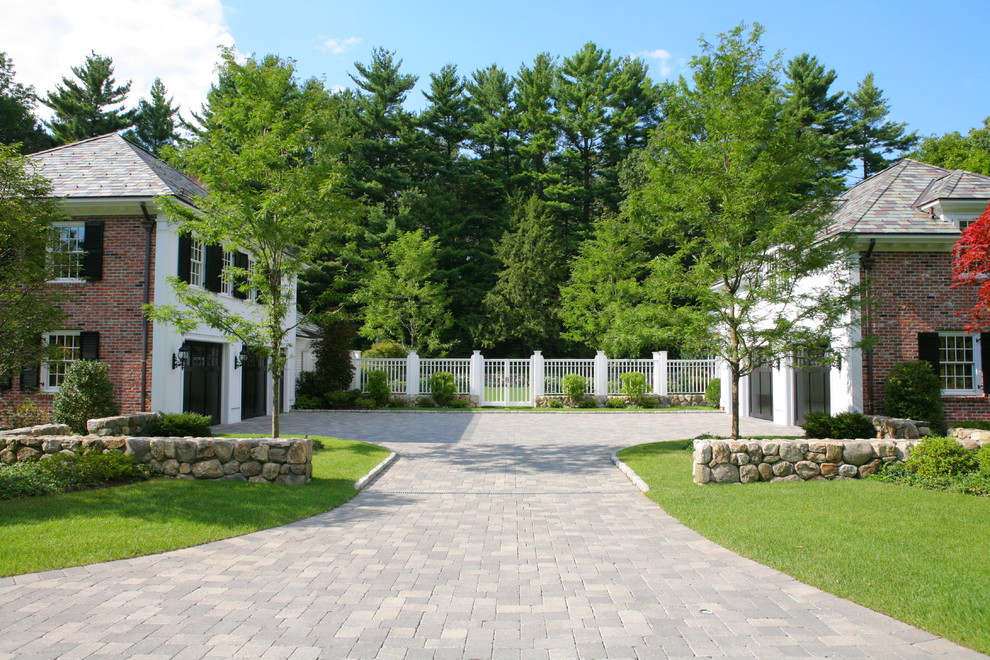 Driveways and Courtyards - Traditional - Landscape - Boston - by The ...
