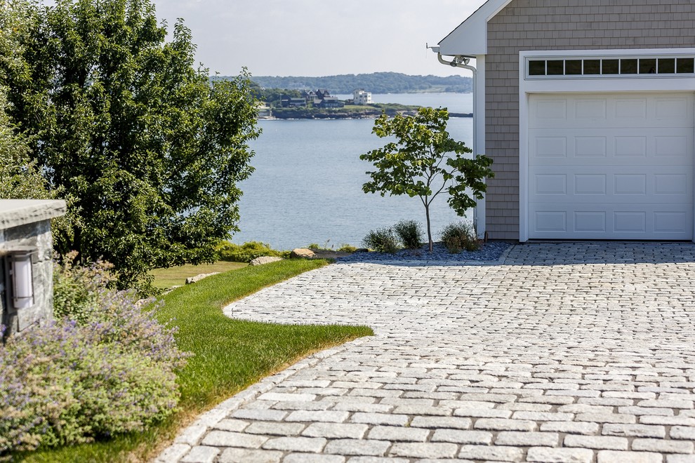 Driveways - Beach Style - Landscape - Providence - by Terra Verde | Houzz