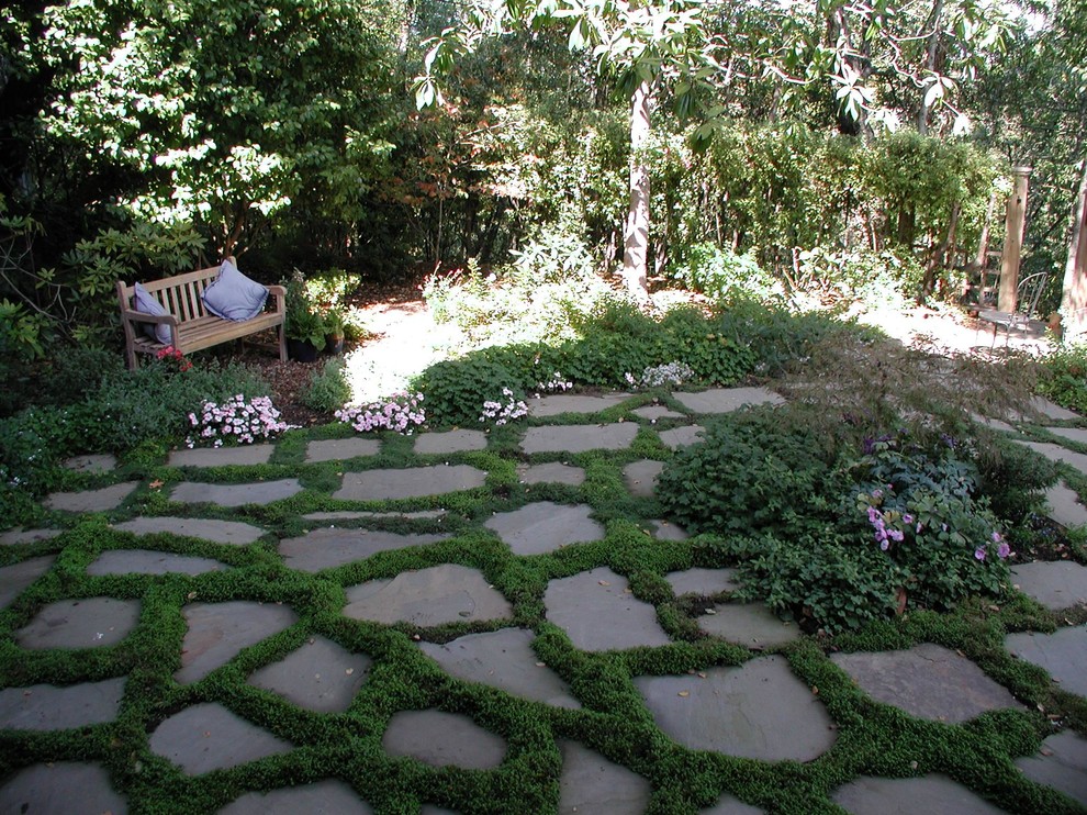 Dry Laid Bluestone Patio - Traditional - Landscape - San Francisco - by ...