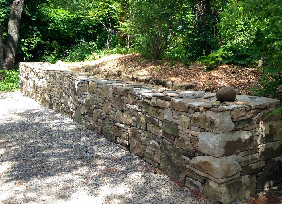 Dry Stone Walls - Rustic - Landscape - Toronto - by Stoney Links | Houzz