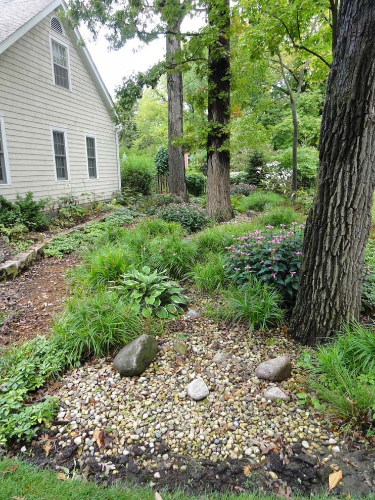 Drystream Beds Manage Rainwater Beautifully - Traditional - Landscape ...