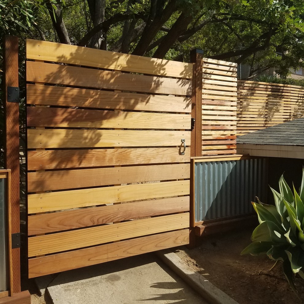 Eagle Rock Front Garden Entryway - Modern - Landscape - Los Angeles ...