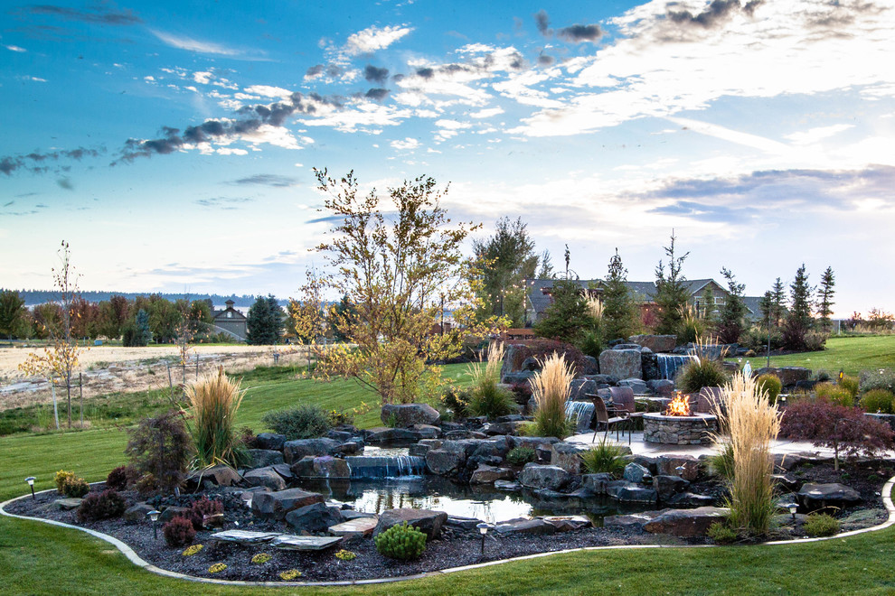 Eastern Washington Backyard Resort - Rustic - Landscape - Seattle - by ...