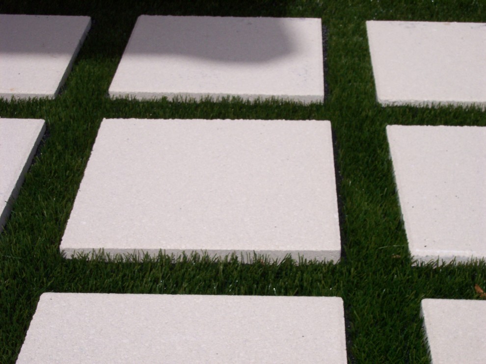 EasyTurf with Paver Stones - Modern - Landscape - San Diego - by ...