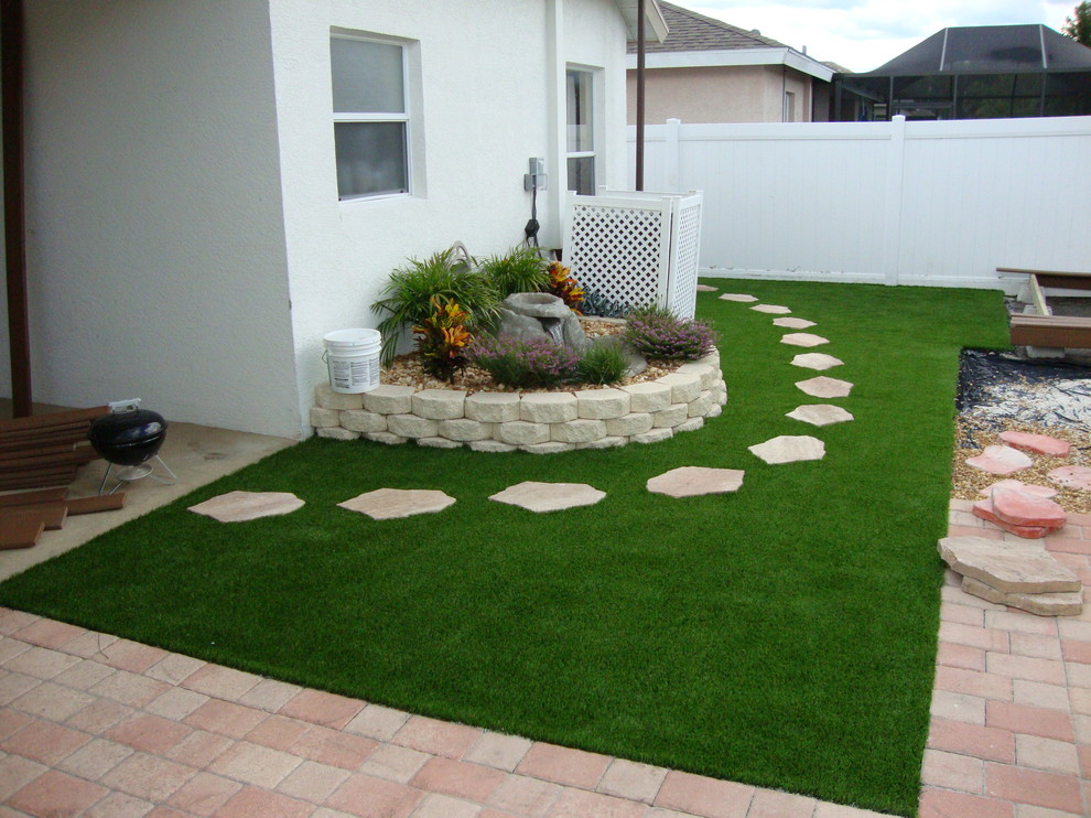 EasyTurf with Paver Stones - Modern - Landscape - San Diego - by ...