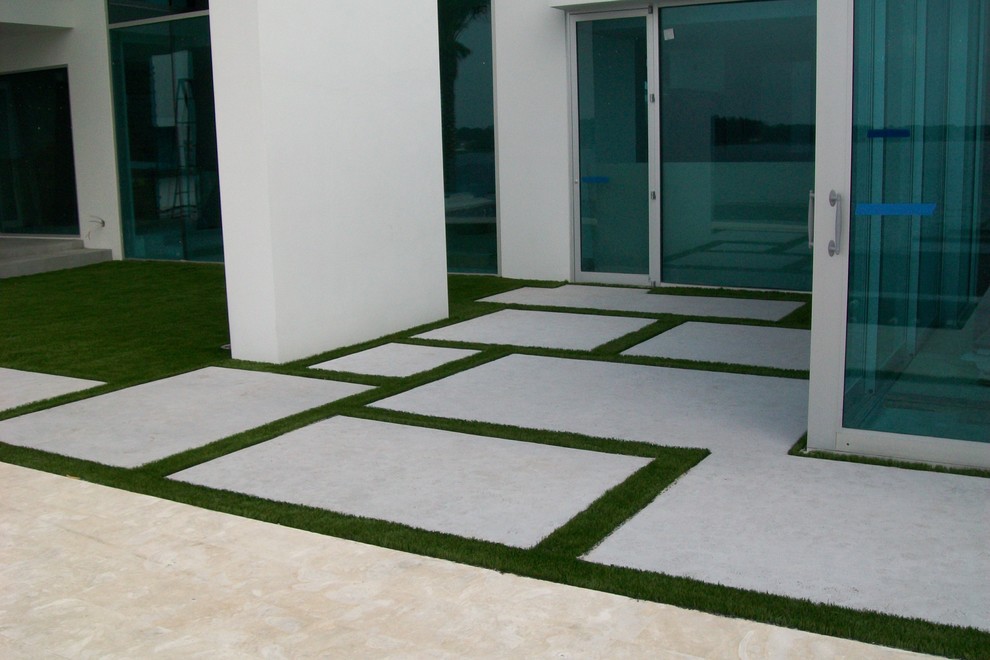 EasyTurf with Paver Stones - Modern - Landscape - San Diego - by ...
