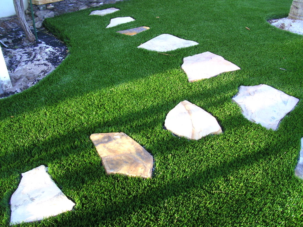 EasyTurf with Paver Stones - Modern - Landscape - San Diego - by ...