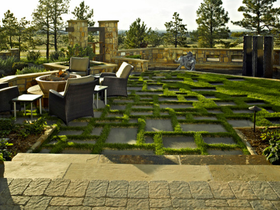 Eclectic Landscape Design in Parker, Colorado - Contemporary ...