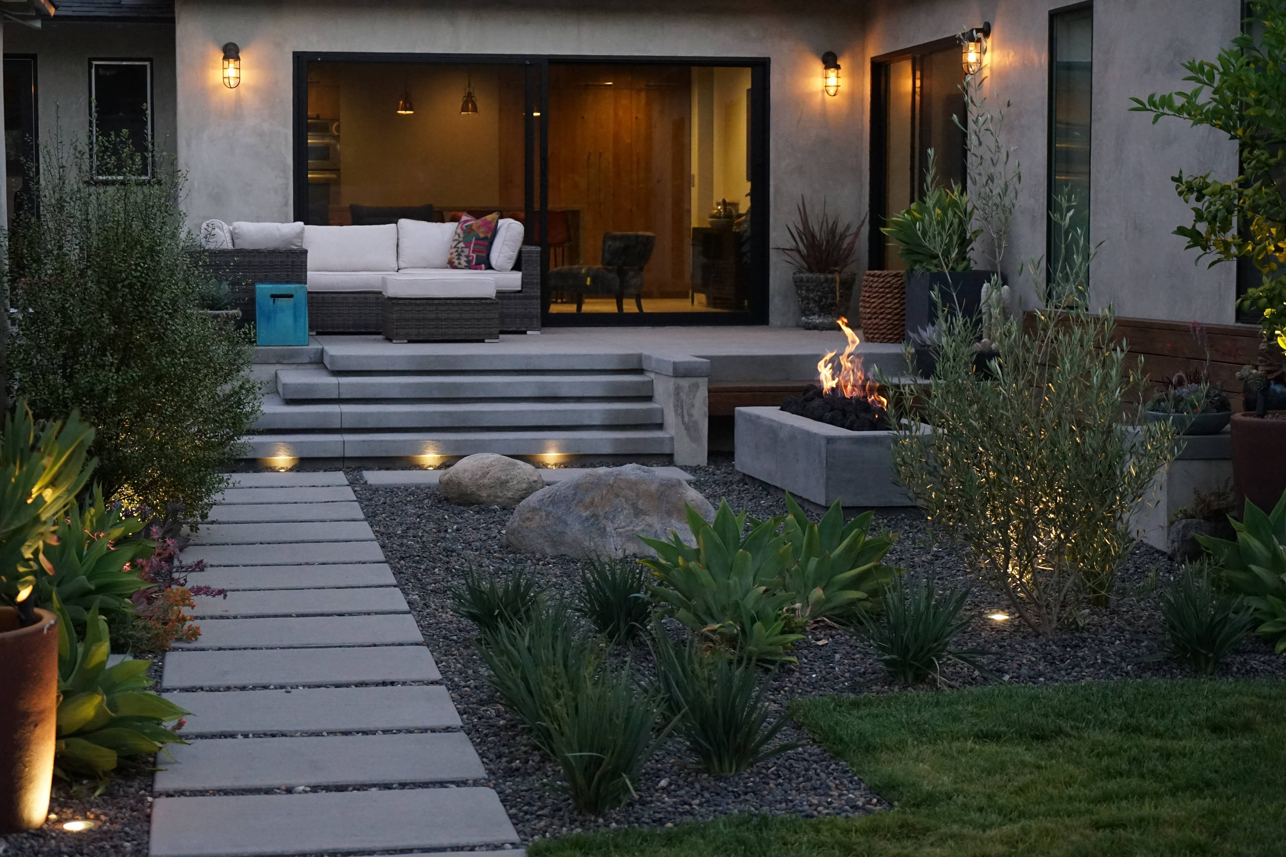 Black Landscaping Ideas
