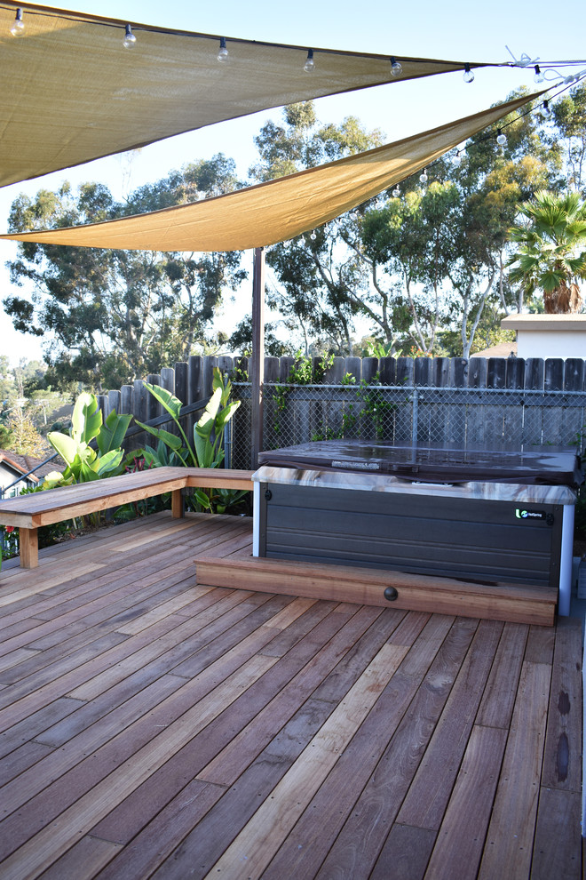 Encinitas Sacred Geometry Patio - Contemporary - Landscape - San Diego ...