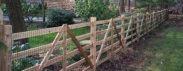 English Hurdle Fencing - Traditional - Landscape - Sacramento - by ...