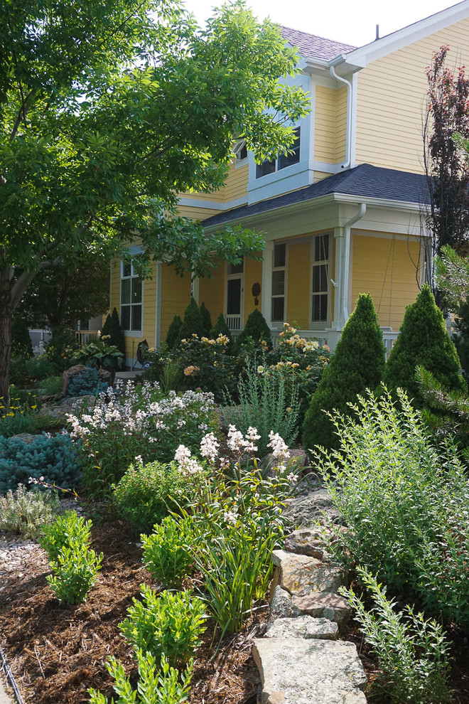 English Style Courtyard Garden - Traditional - Landscape - Denver - by ...