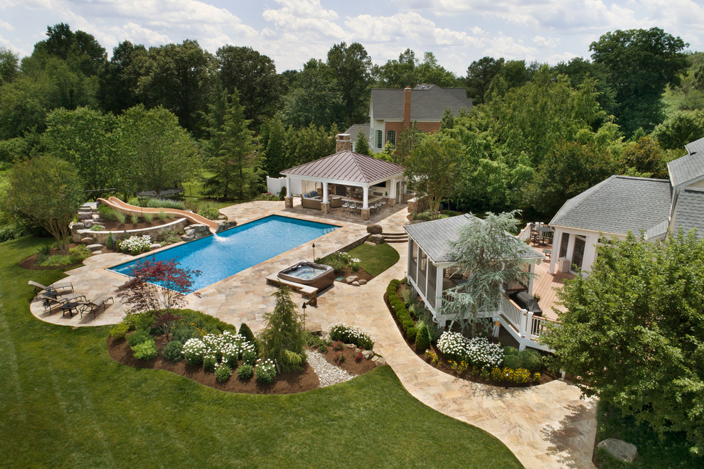 Entertaining with style - Traditional - Landscape - DC Metro - by Kane ...