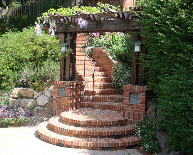 Entry Arbor - Traditional - Landscape - San Francisco - by Costello ...