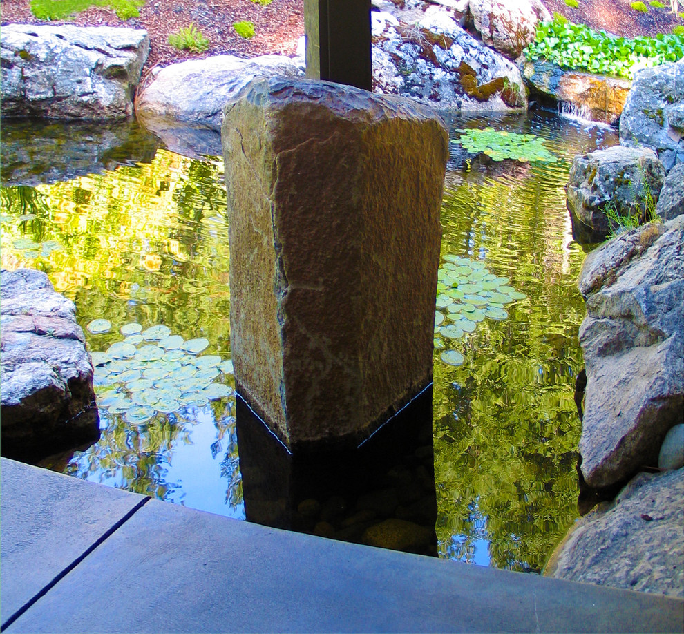 Entry Pond - Traditional - Landscape - Seattle - by Sam Rodell ...