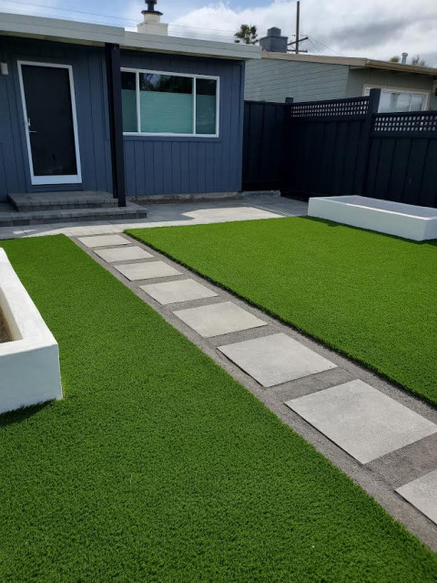 Entry Way Paving & Hardscape - Midcentury - Garden - San Francisco - by ...