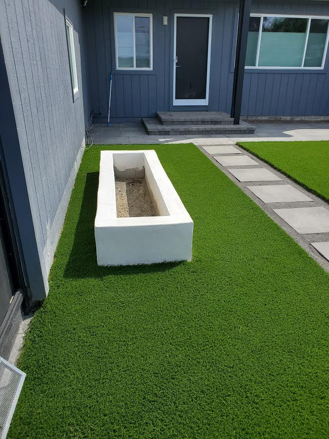 Entry Way Paving & Hardscape - Midcentury - Landscape - San Francisco ...