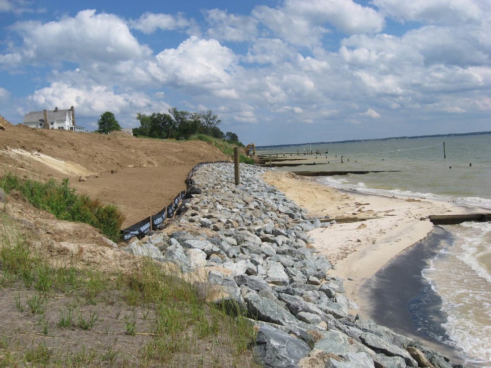 Erosion Control and Riprap - Modern - Landscape - Richmond - by RANSONE ...