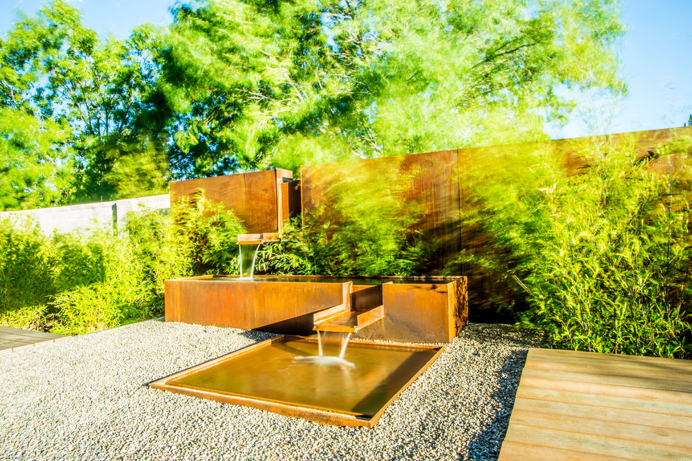 Estates at Tanoan Water Feature - Modern - Landscape - Albuquerque - by ...