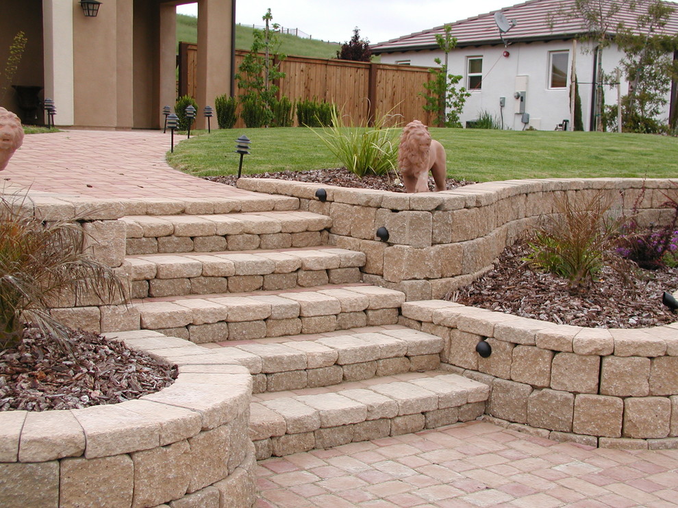 Europa - Sandstone Color - Traditional - Landscape - San Luis Obispo ...