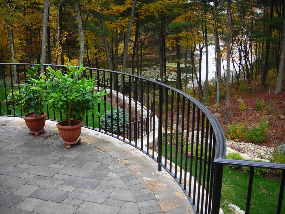 Exterior Railings & Gates - Traditional - Landscape - Boston - by ...
