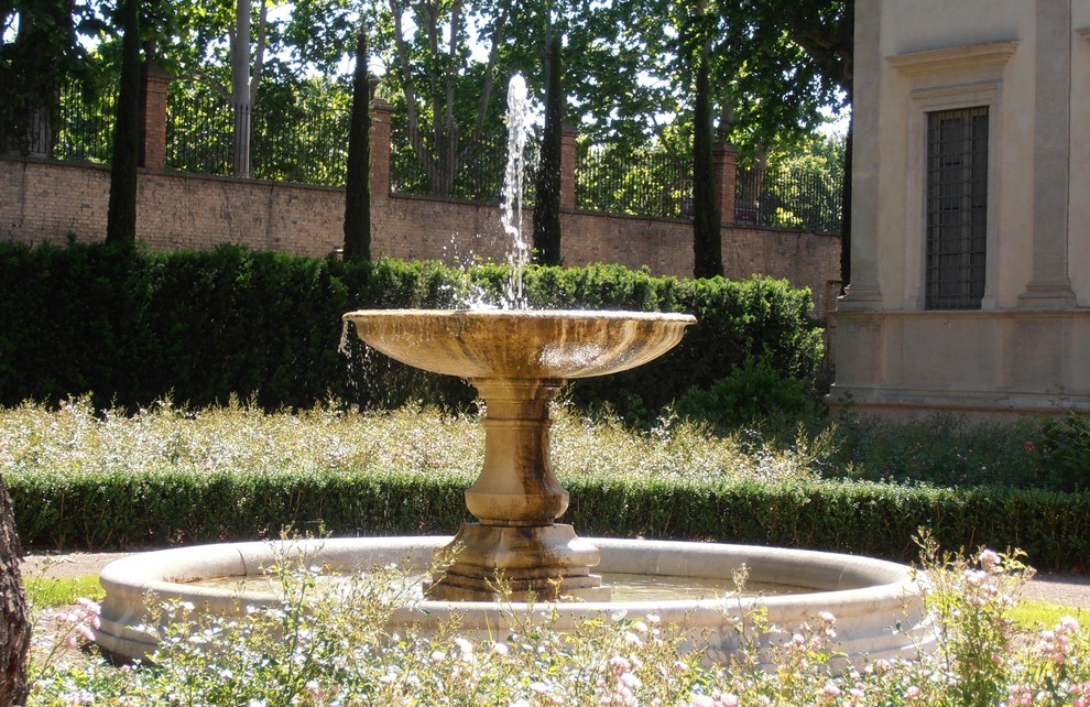 Exterior water Fountains for Pools and Walls, Mediterranean Style ...
