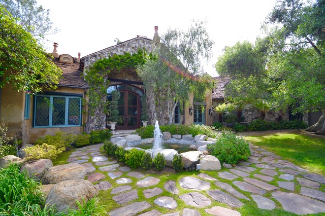 Fairbanks Ranch-Natural Swimming Pool and Whimsical Grounds - Victorian ...
