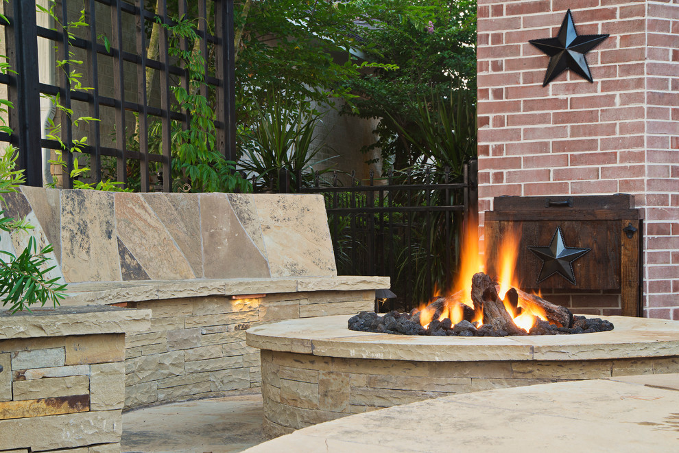 Family Fun Backyard - Traditional - Patio - Houston - by Stewart Land ...