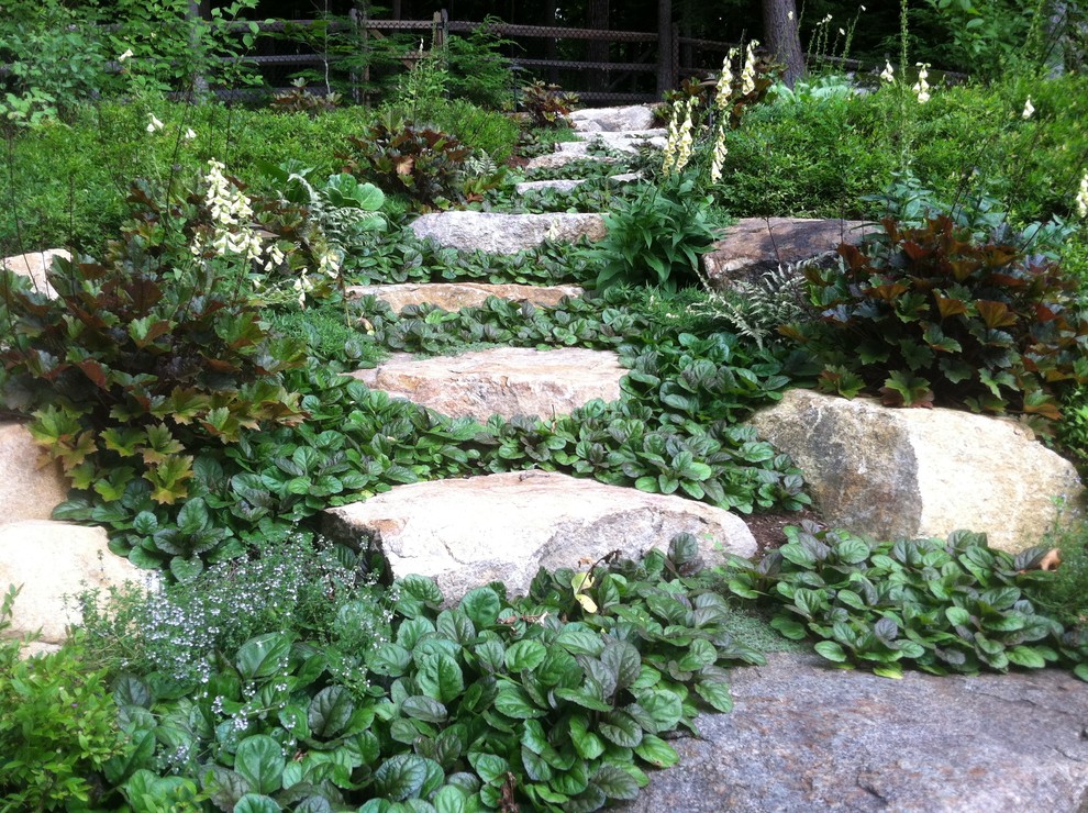 Fieldstone Steps - Landscape - Manchester - by Stone Blossom Landscape ...