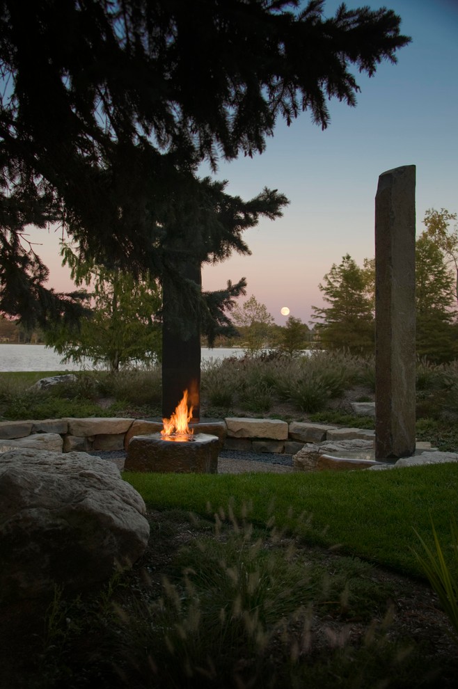 Fire & Water - Modern - Landscape - Detroit - by Daryl Toby - AguaFina ...