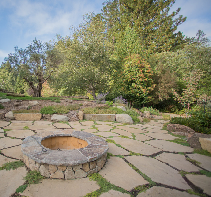 Fire Pit Close-up - Landscape - San Francisco - by Permaculture ...