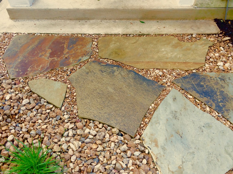 Loose River Rock Walkways