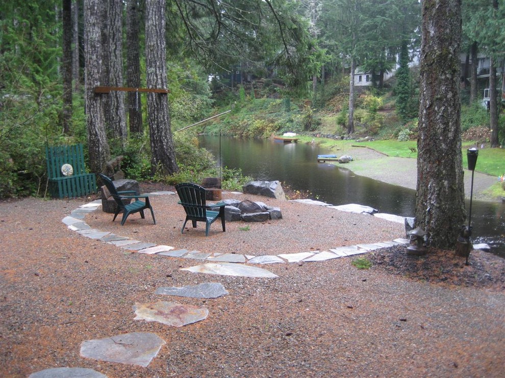 Flagstone banding - Traditional - Landscape - Seattle - by PUGET SOUND ...