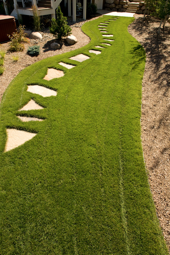 Flagstone Steppers Access - Traditional - Landscape - Minneapolis - by ...