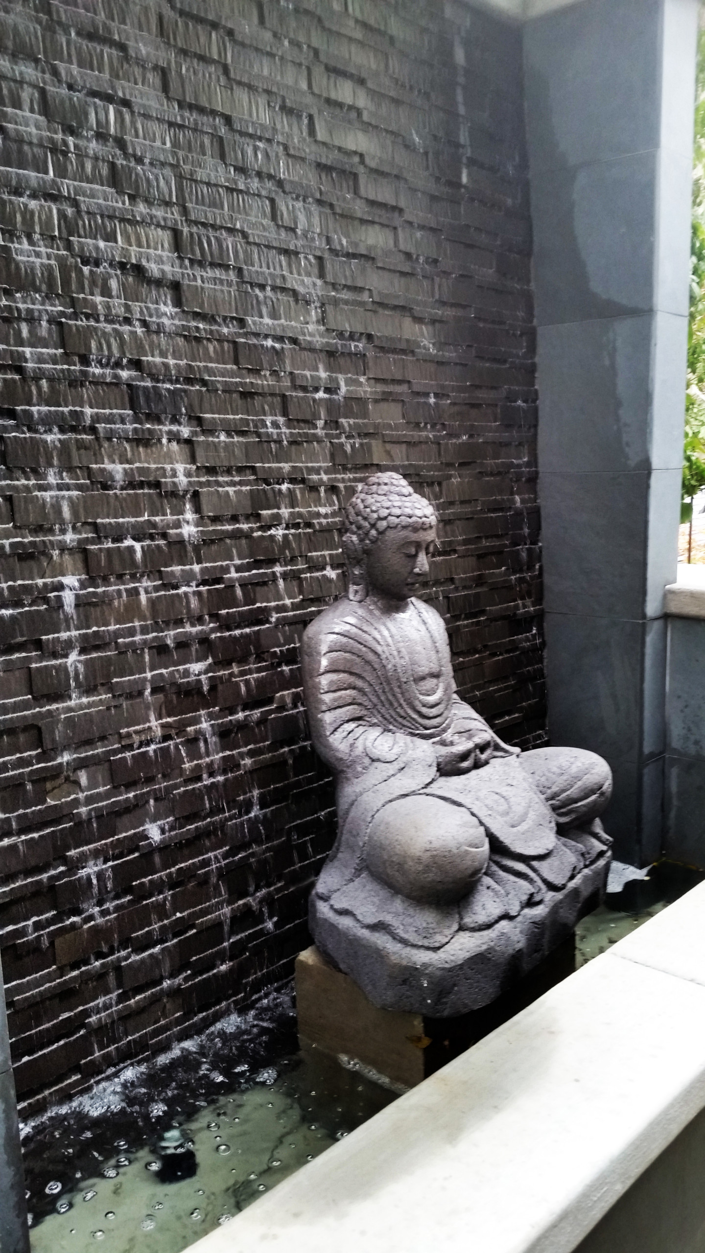 Buddha Statue In Water