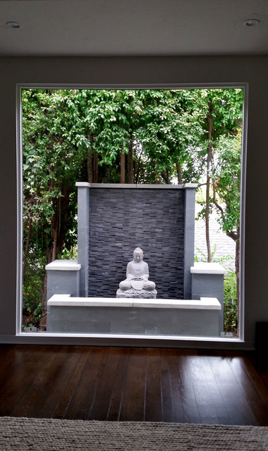 Floating Buddha Water Feature - Modern - Garden - Los Angeles - by ...
