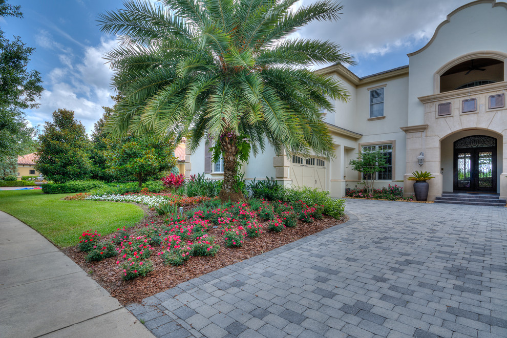 Flower landscape - Traditional - Landscape - Orlando - by User | Houzz