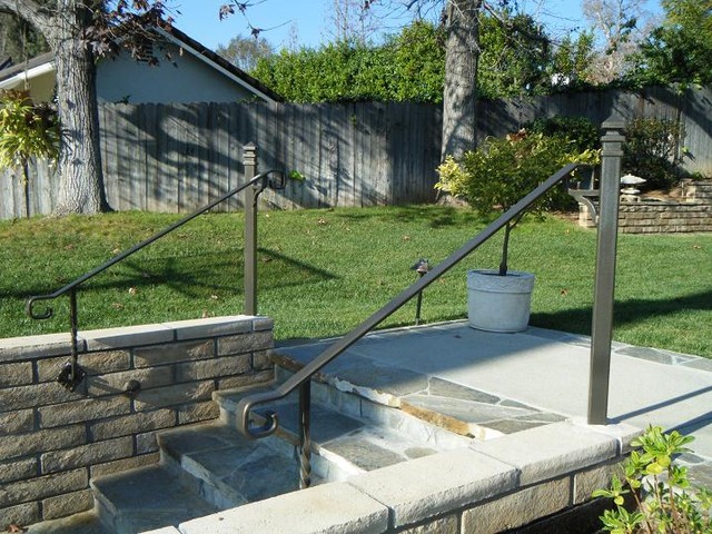 Forged Hand Rail - Contemporáneo - Jardín - Los Ángeles - de CMC FAB ...