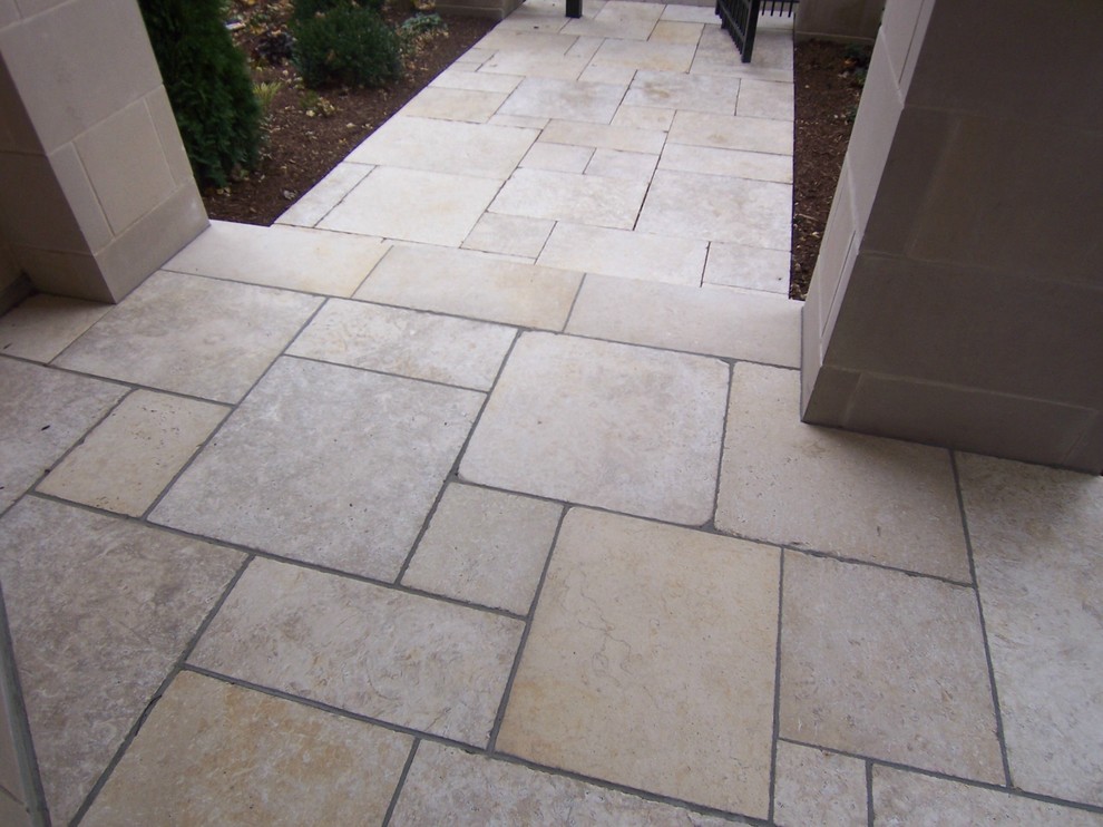 Formal Limestone in Lincoln Park - Traditional - Landscape - Chicago ...