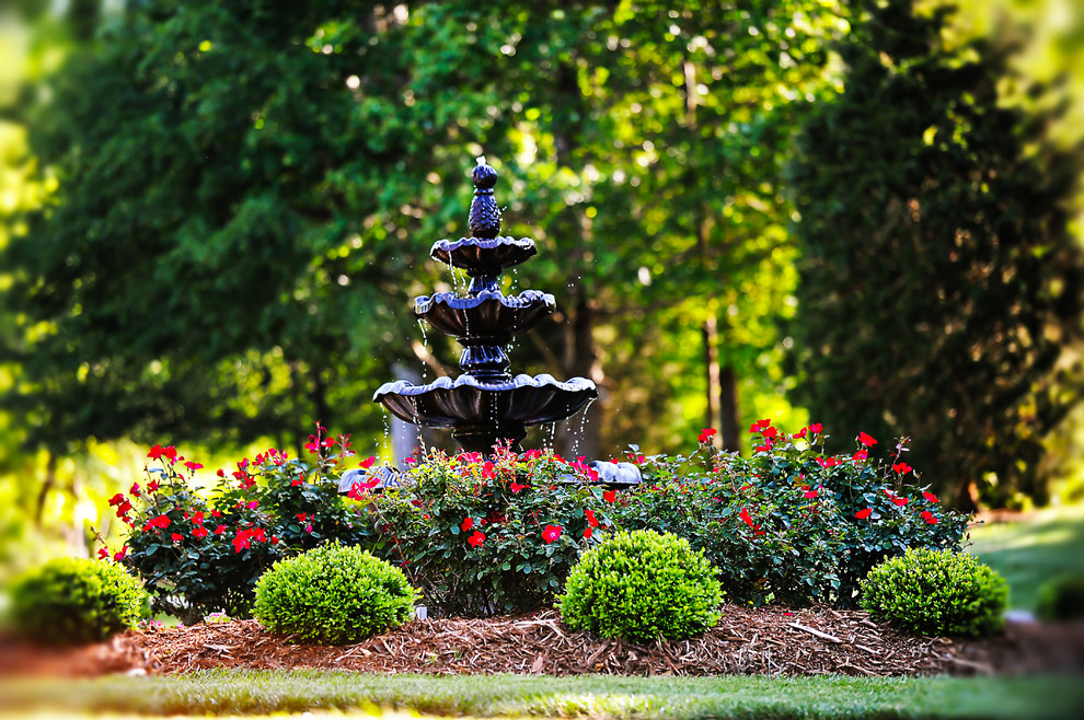 Fountain Installation - Contemporary - Landscape - Charlotte - by ...