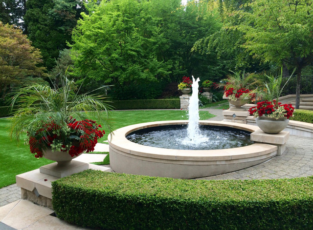 Fountain Planters - Traditional - Garden - Vancouver - by SG Design ...