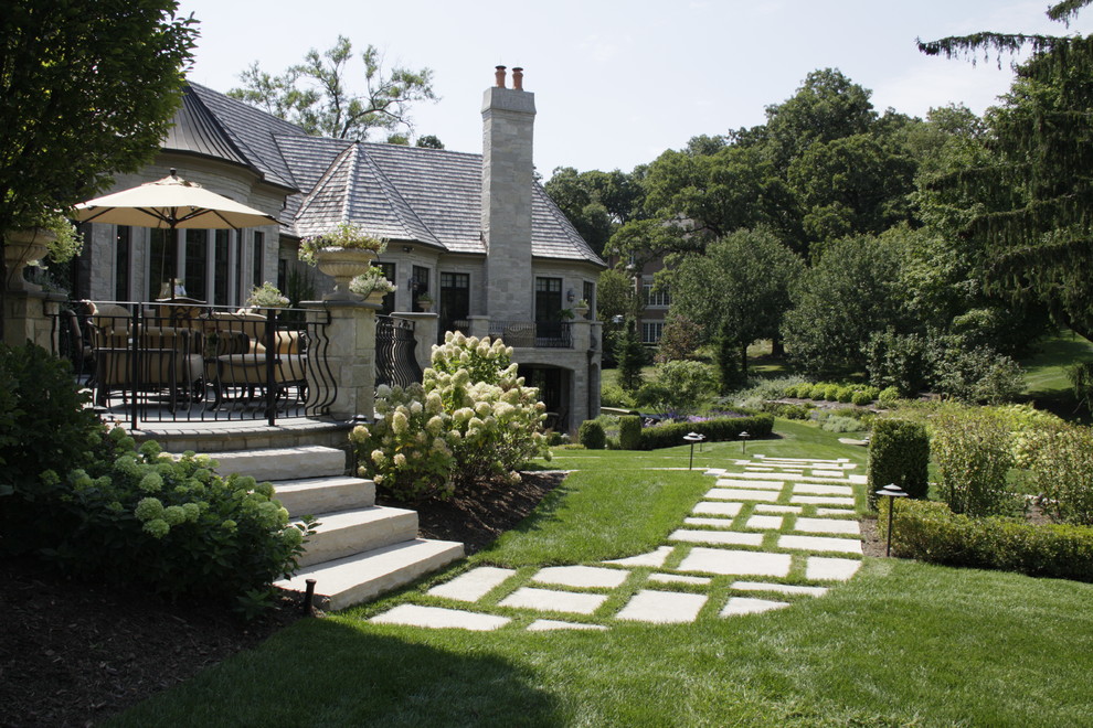 French Chateau - Traditional - Landscape - Chicago - by The Barn ...