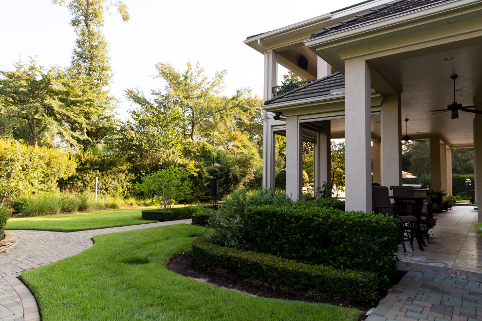 French Colonial Home - French Country - Landscape - Houston - by Archer ...