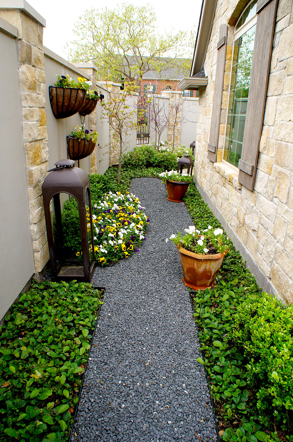 Courtyard Gardens French Style 53 Refined Provence Inspired Terrace