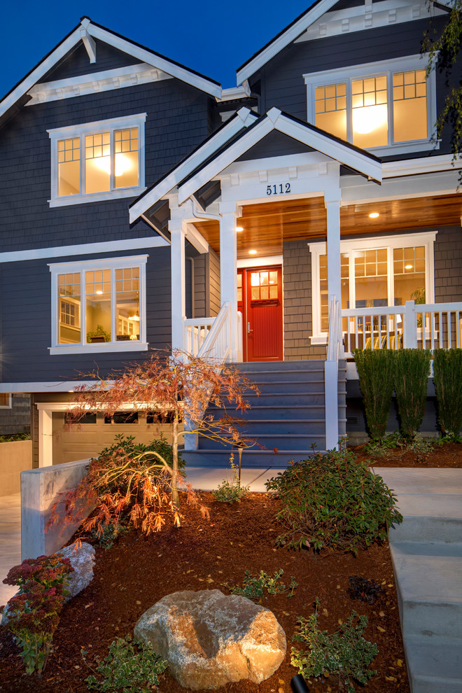 Front Elevation - Craftsman - Landscape - Seattle - by Chaffey Building ...