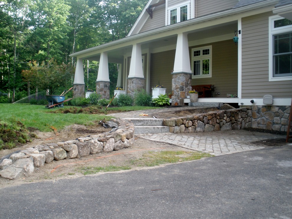 Front entrance - Craftsman - Landscape - Manchester - by A Cut Above ...