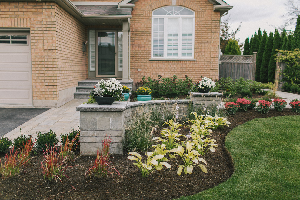 Front Entrance - Traditional - Landscape - Toronto - by LandArt | Houzz