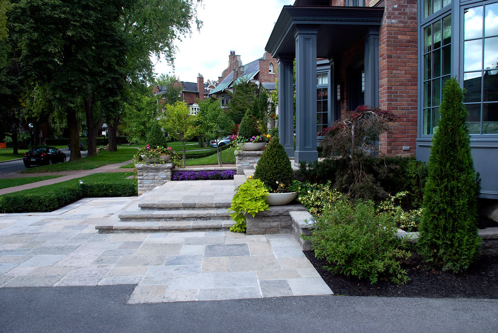 Front Entrances - Contemporary - Landscape - Toronto - by Infinite ...